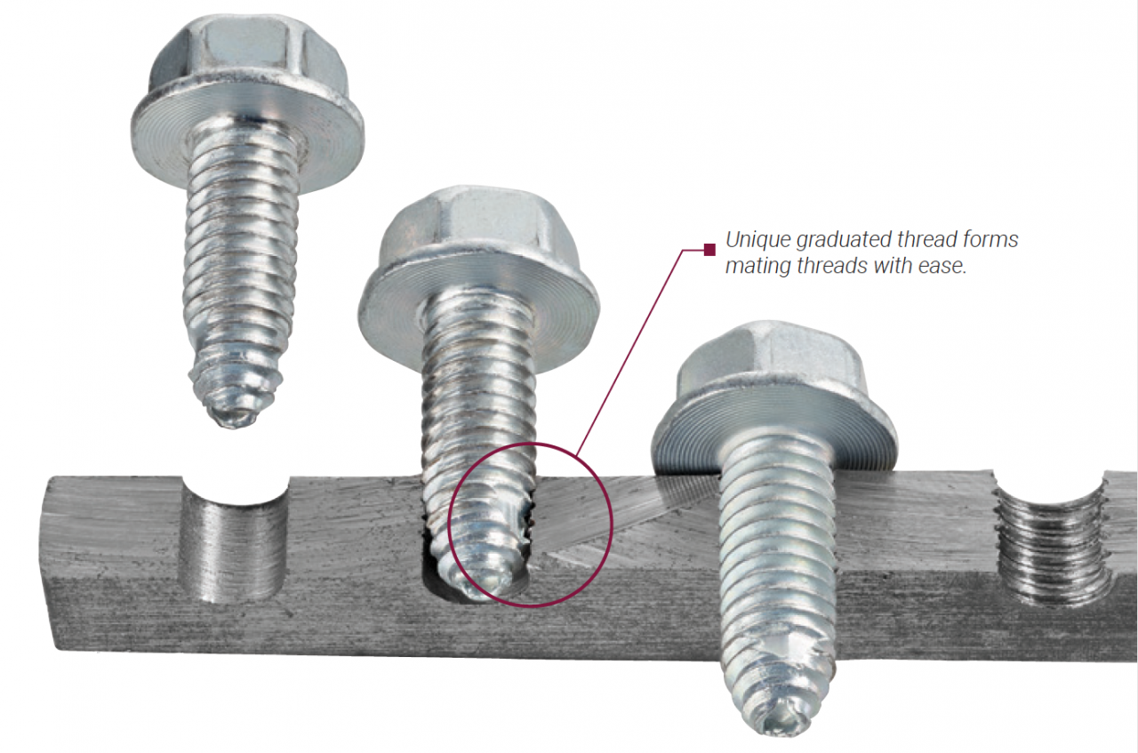 Tap/R® Fasteners - ITW Shakeproof Industrial Products